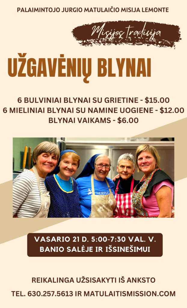 Palaimintojo Jurgio Matulaičio Misija
