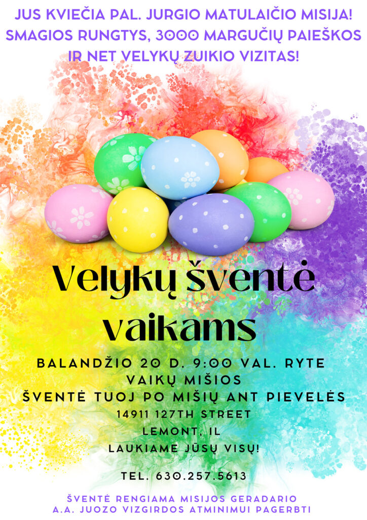 Palaimintojo Jurgio Matulaičio Misija